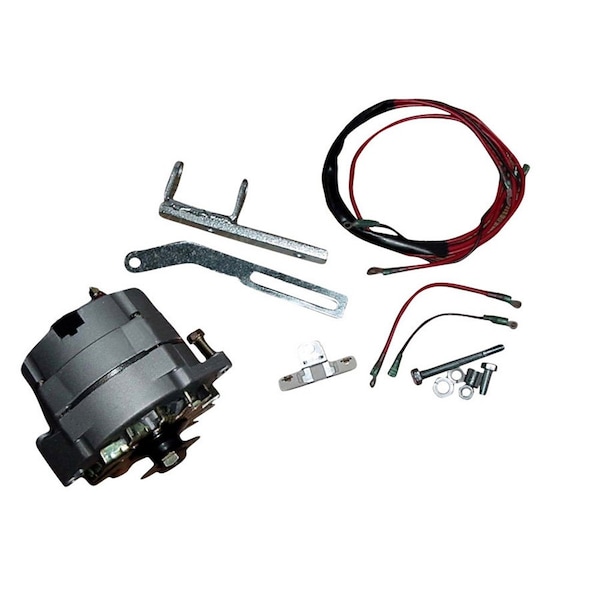Aftermarket 12 Volt Alternator Conversion Kit Fits Massey Ferguson Tractor TO30 ELV40-0071 | Zoro